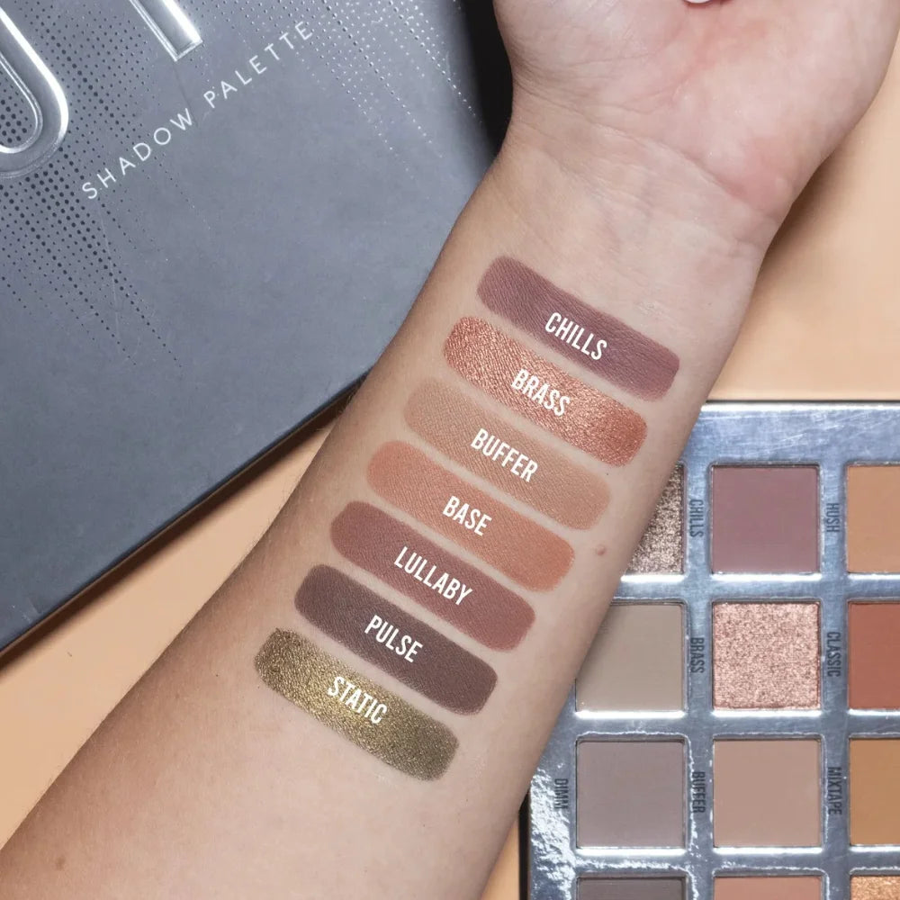 BPerfect Muted Eyeshadow Palette – Taupe Notch