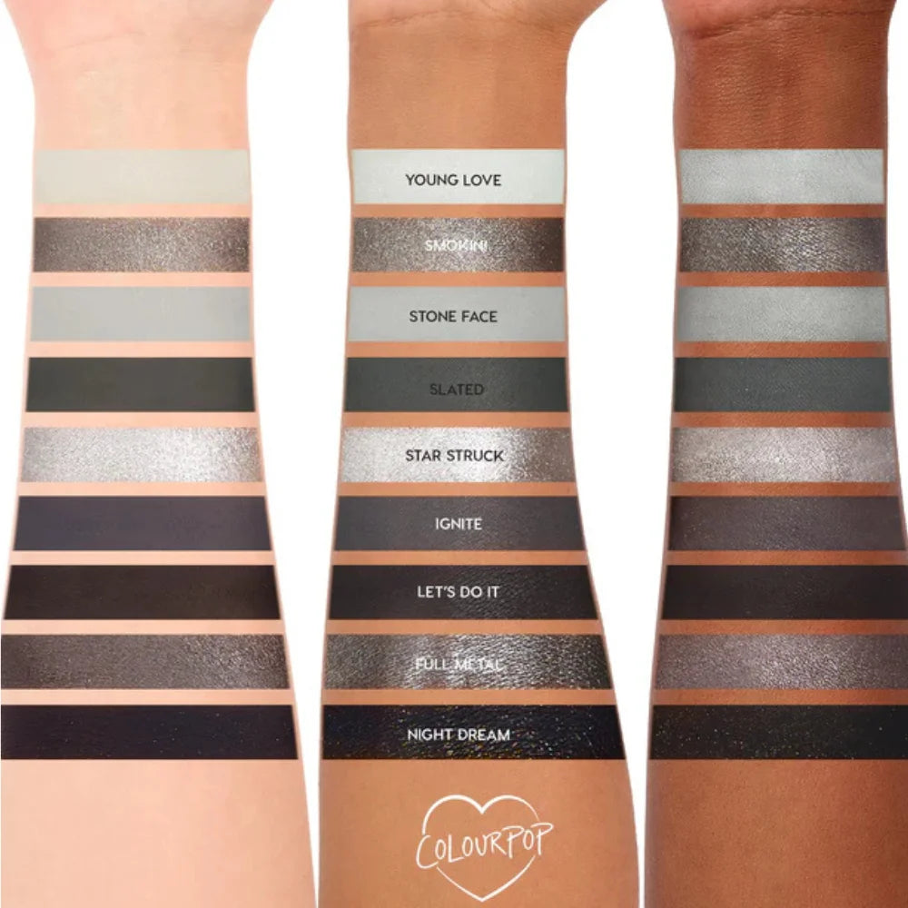 ColourPop Blowin Smoke 9 Pan Eyeshadow Palette – Taupe Notch